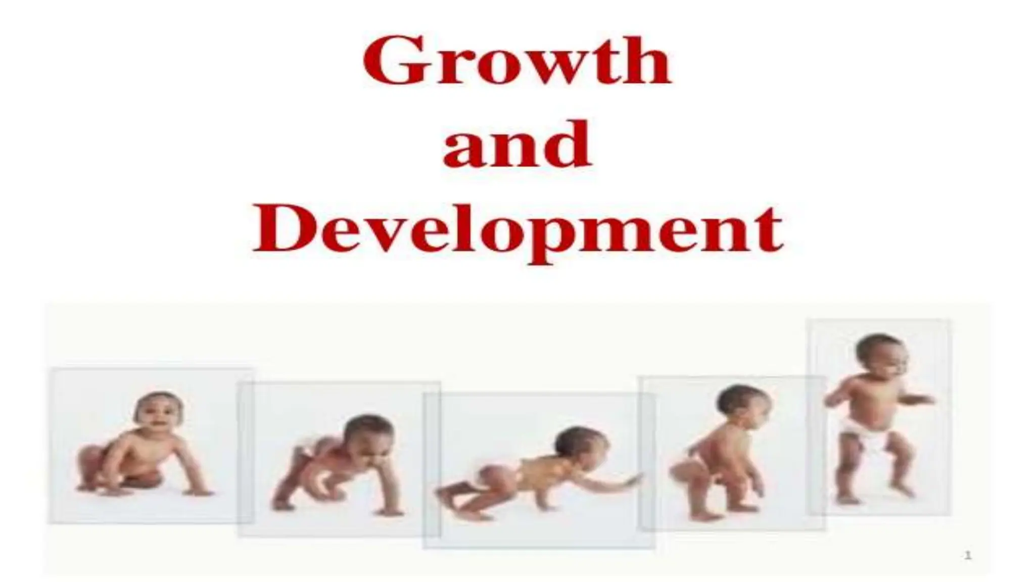 Overview of growth and development in children | PPTX