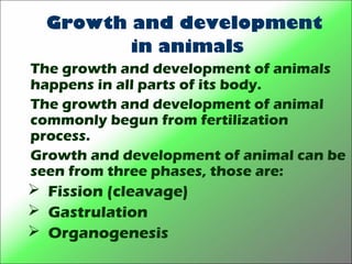 Growth and development | PPT