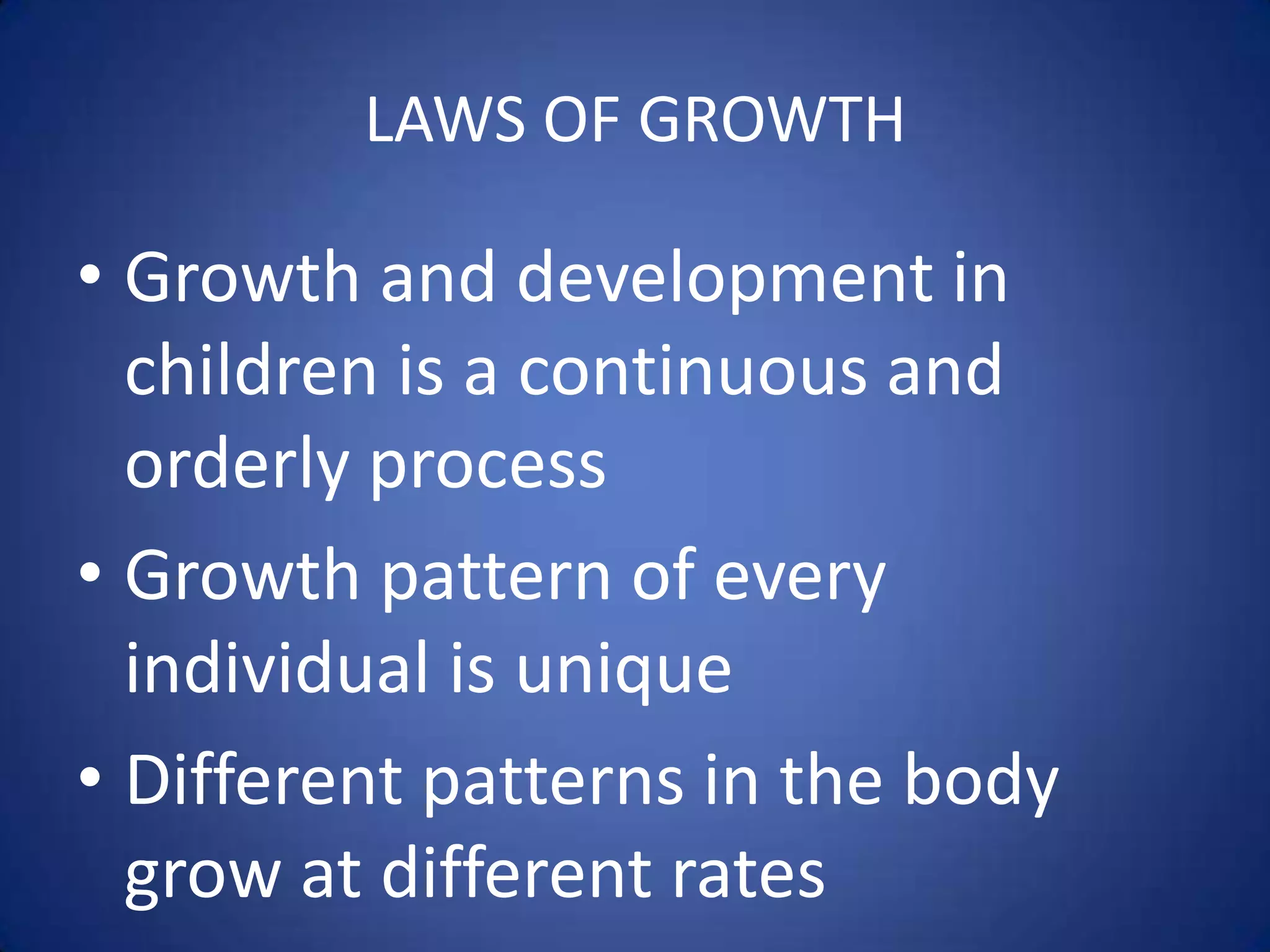 Growth and development | PPTX