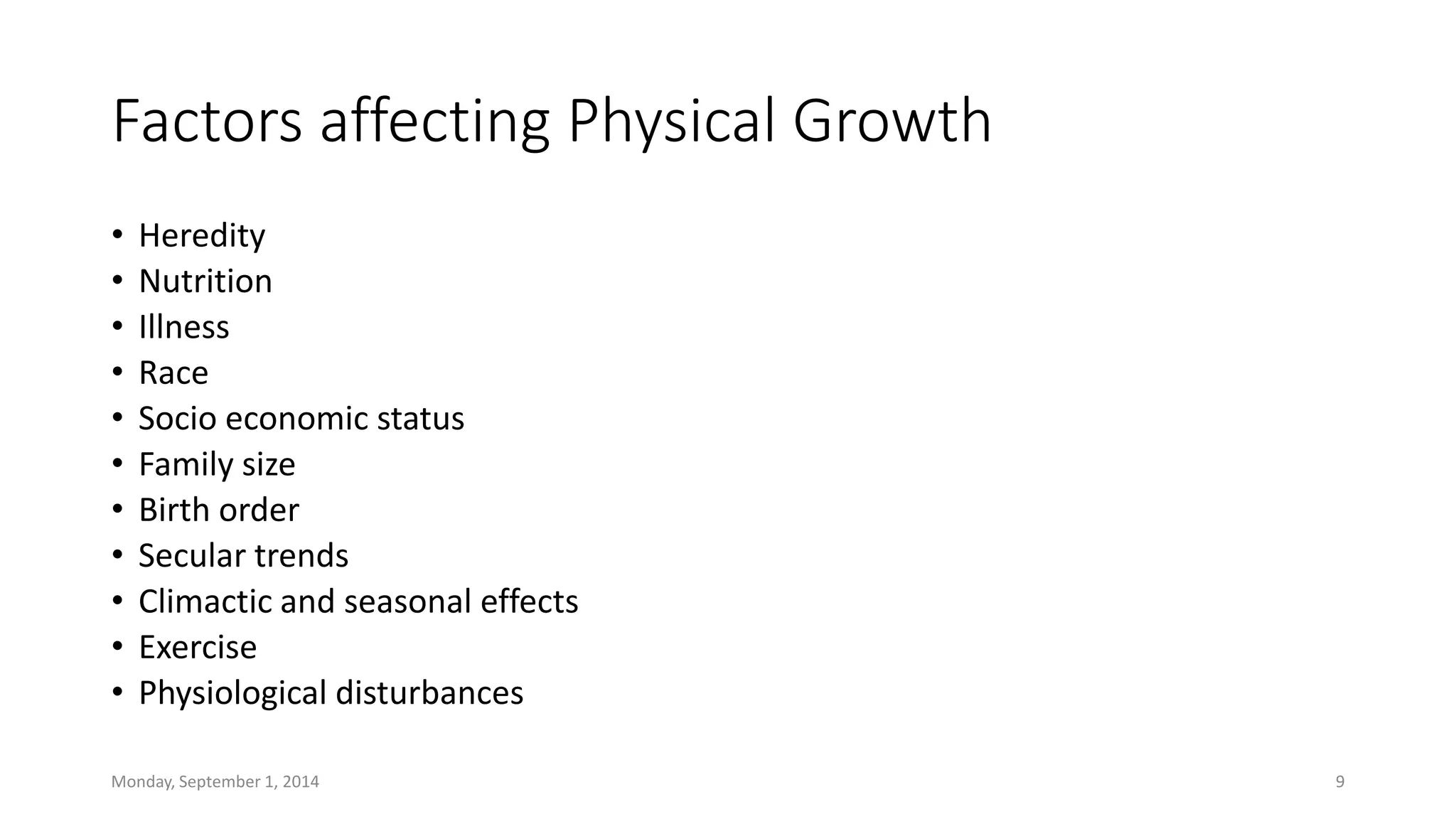 Growth and development | PPTX