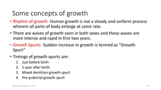 Growth and development | PPT