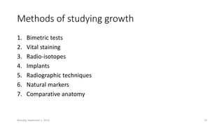 Growth and development | PPT