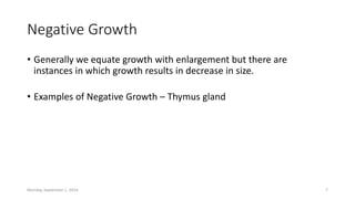 Growth and development | PPTX