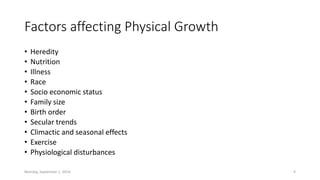 Growth and development | PPT