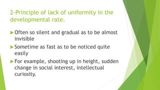 Growth and development | PPTX