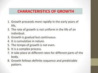 Growth and development | PDF