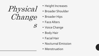 Growth and development Grade 5 MAPEH | PPTX