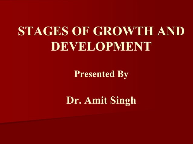 Growth and Development | PPT