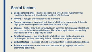 Growth and development of children | PPTX