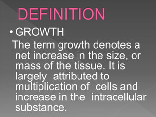 Growth and development | PPT