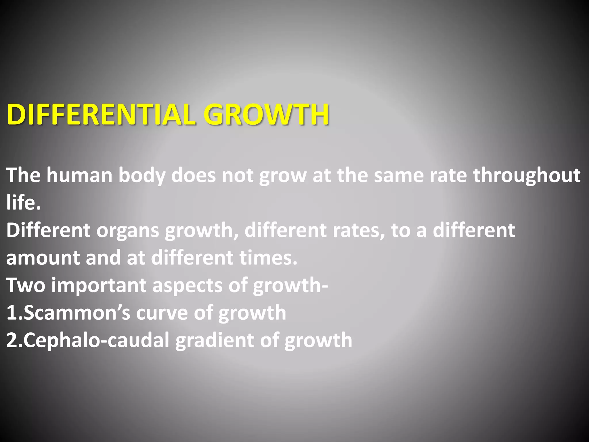 Growth and development Orthodontic | PPTX