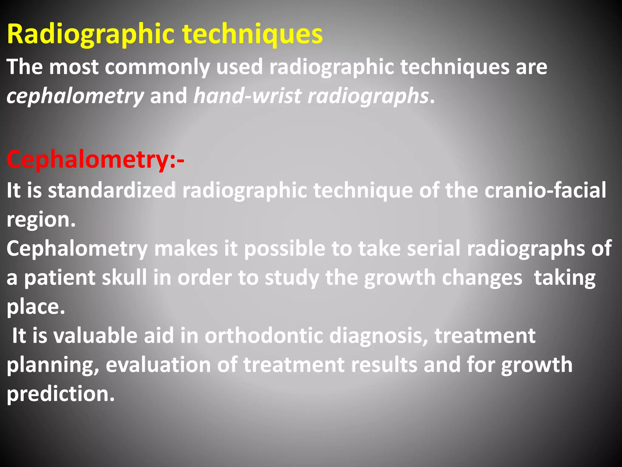 Growth and development Orthodontic | PPTX
