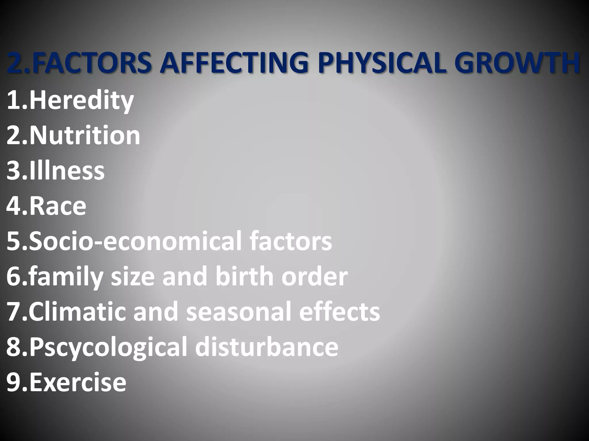 Growth and development Orthodontic | PPTX