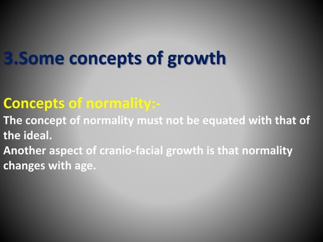 Growth and development Orthodontic | PPTX | Dental Health | Diseases ...