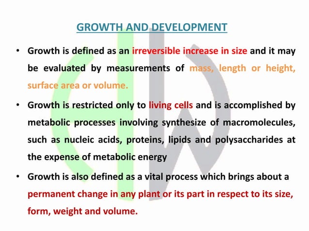 Growth and development of Horticulture Crops.pptx