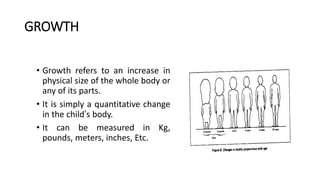 Growth and development.pptx | Pregnancy | Reproductive Health