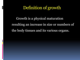 Growth and development.ppt