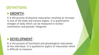 GROWTH AND DEVELOPMENT among Children.pptx