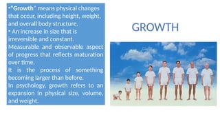 Concept of Growth and Development in Psychology | PPT