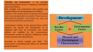 Concept of Growth and Development in Psychology | PPTX
