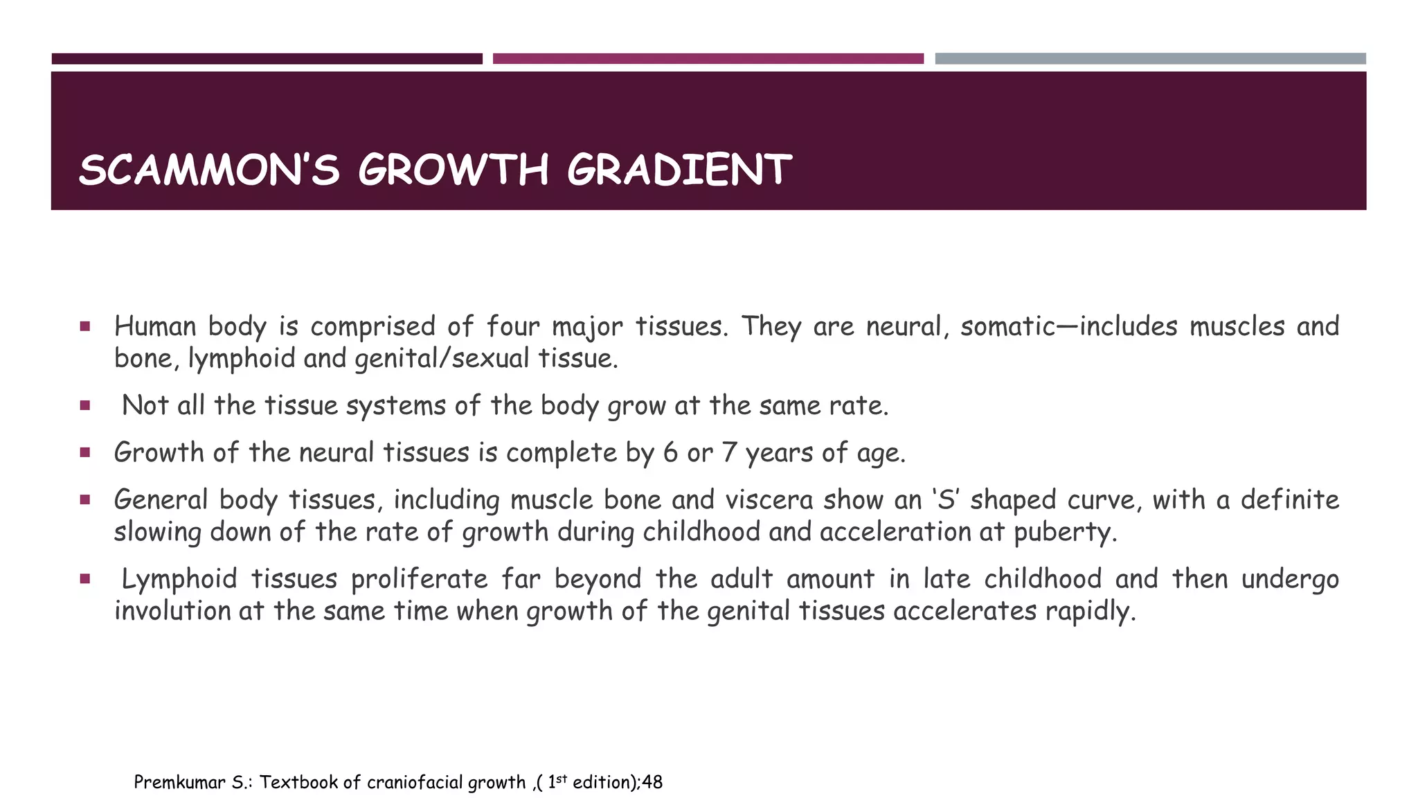 Growth and development and principles of craniofacial region | PPTX