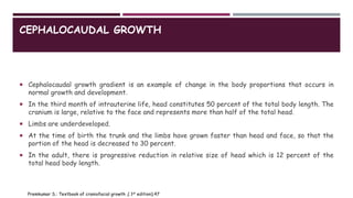 Growth and development and principles of craniofacial region | PPTX