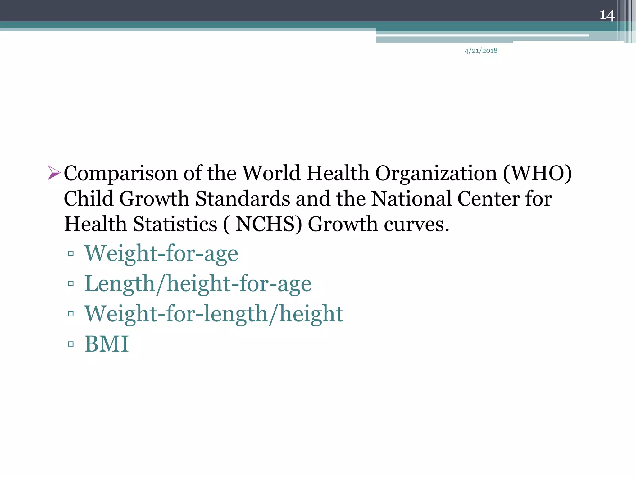 Growth and development assessment in children | PPTX