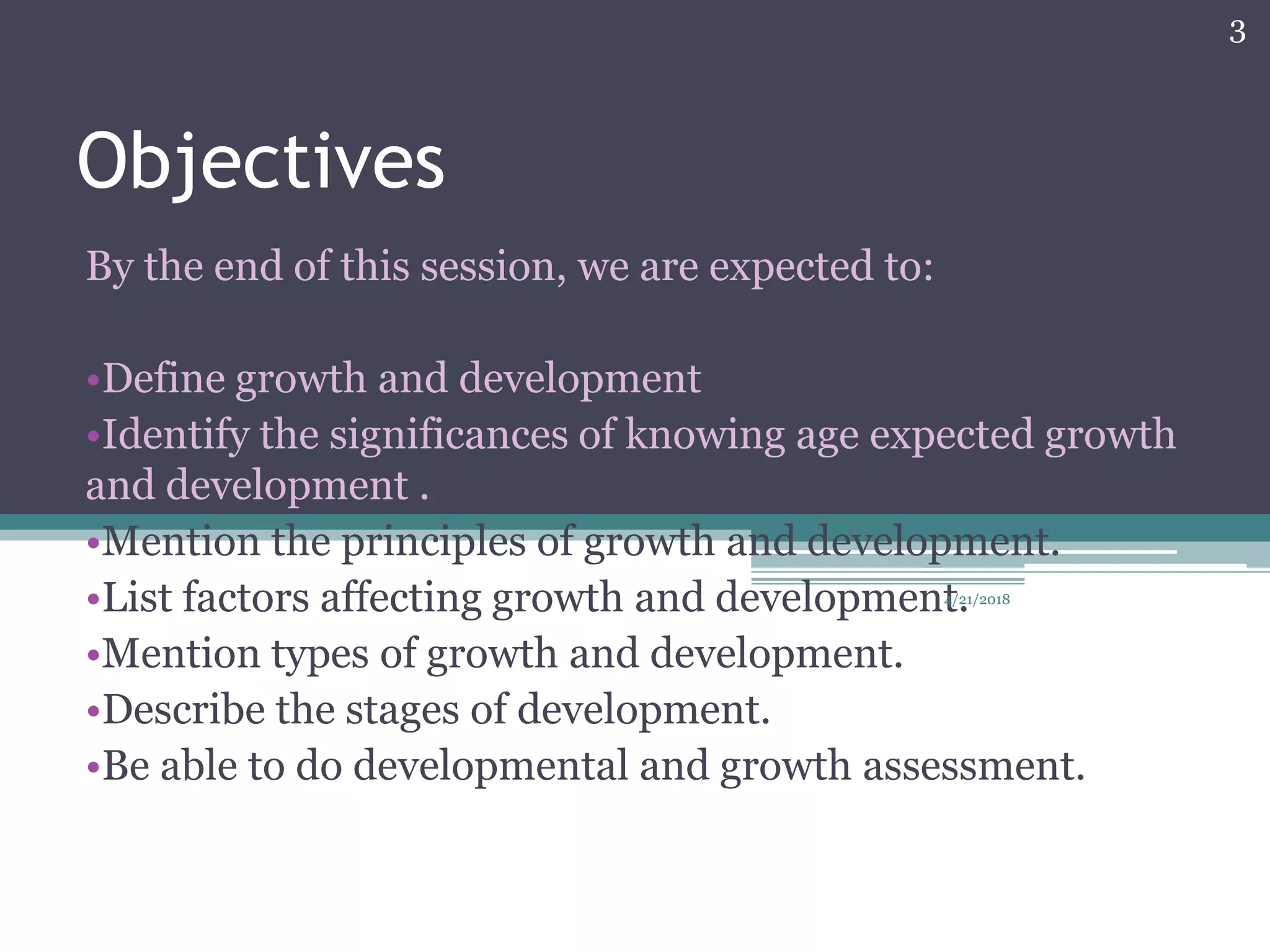 Growth and development assessment in children | PPTX