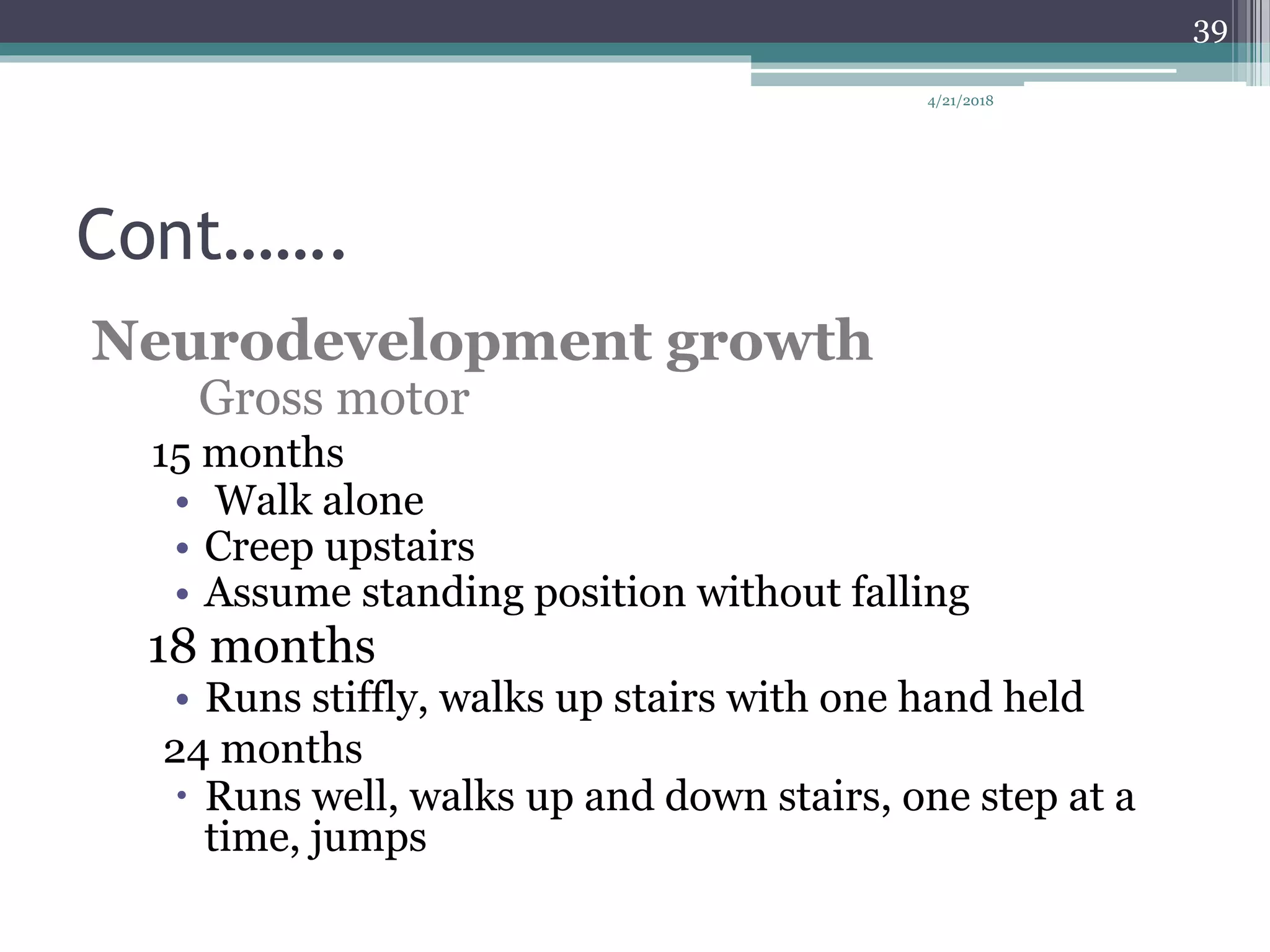 Growth and development assessment in children | PPTX