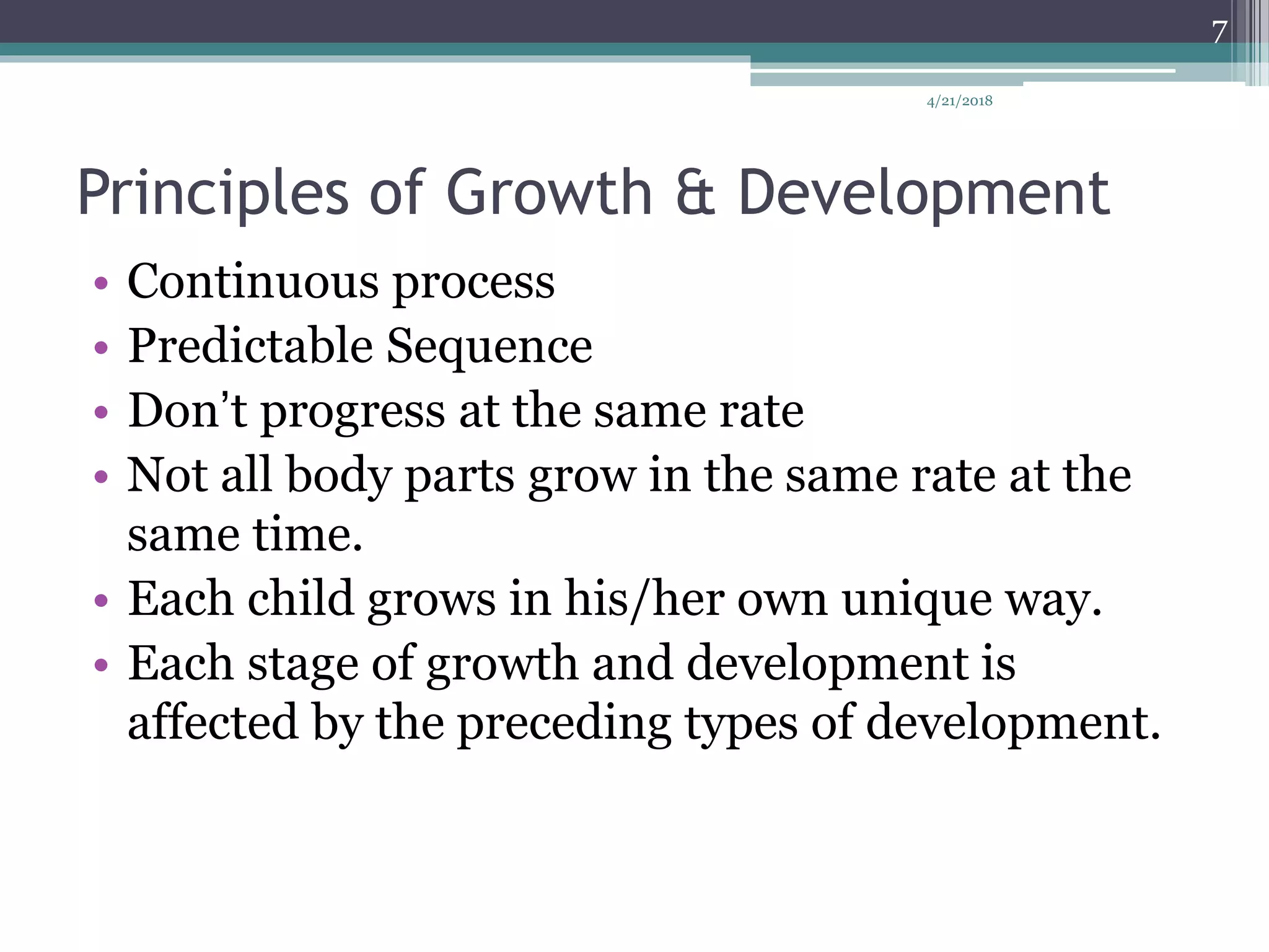 Growth and development assessment in children | PPTX