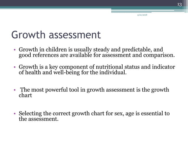 Growth and development assessment in children | PPT