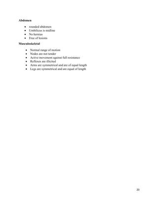 Growth and development case study | PDF