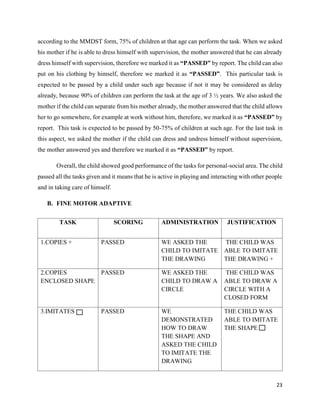 Growth and development case study | PDF