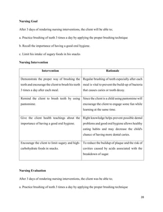 Growth and development case study | PDF