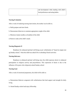 Growth and development case study | PDF