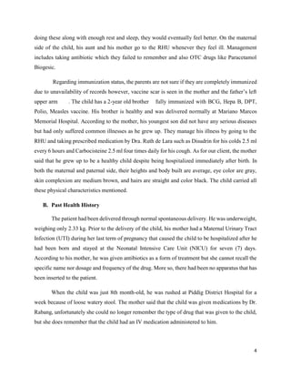 Growth and development case study | PDF