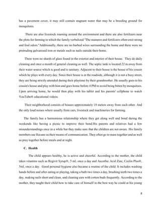 Growth and development case study | PDF