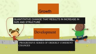 Growth and development during preschool years | PPTX