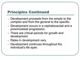 Growth and development | PPT