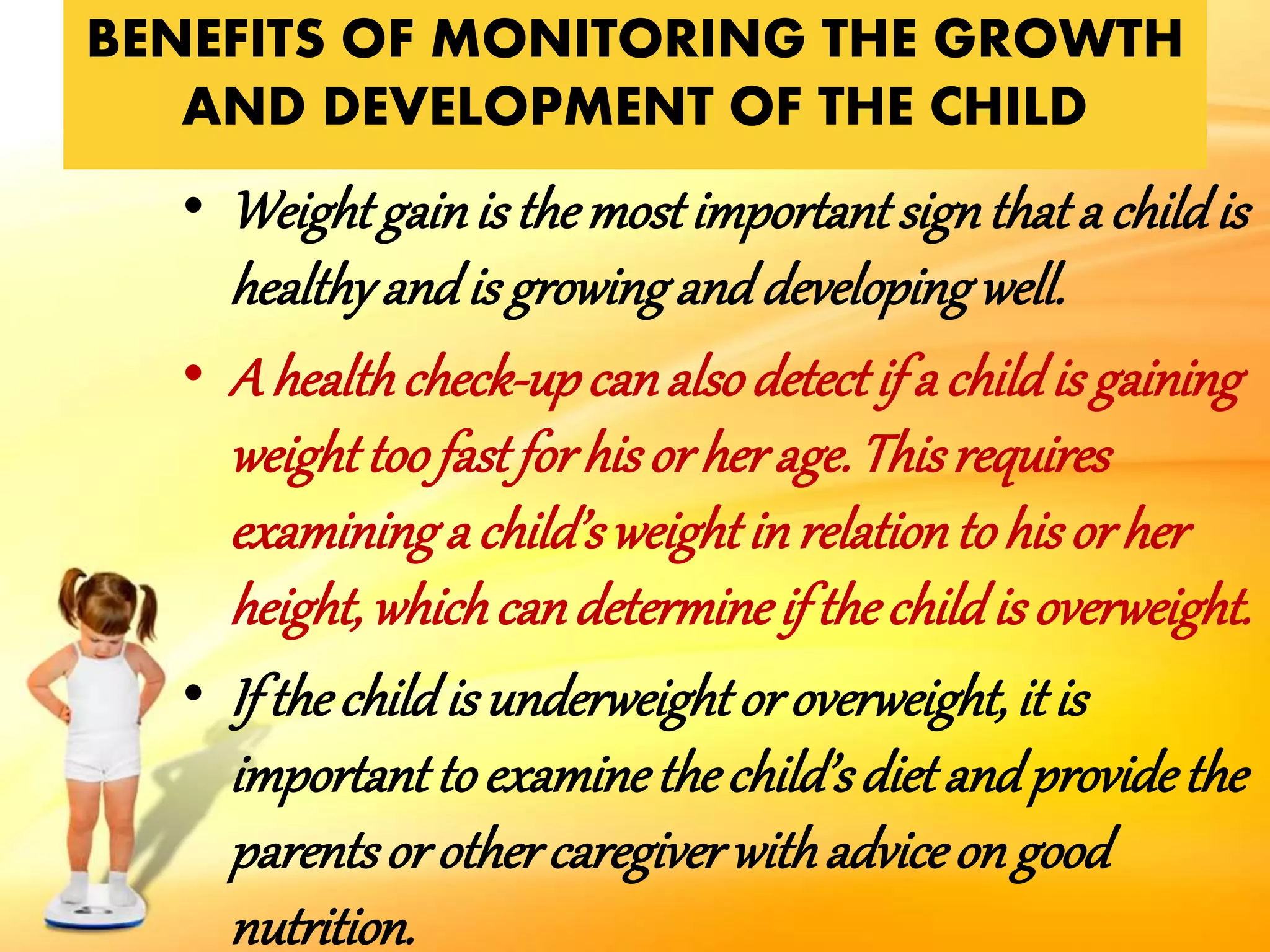 Growth and development monitoring | PPT