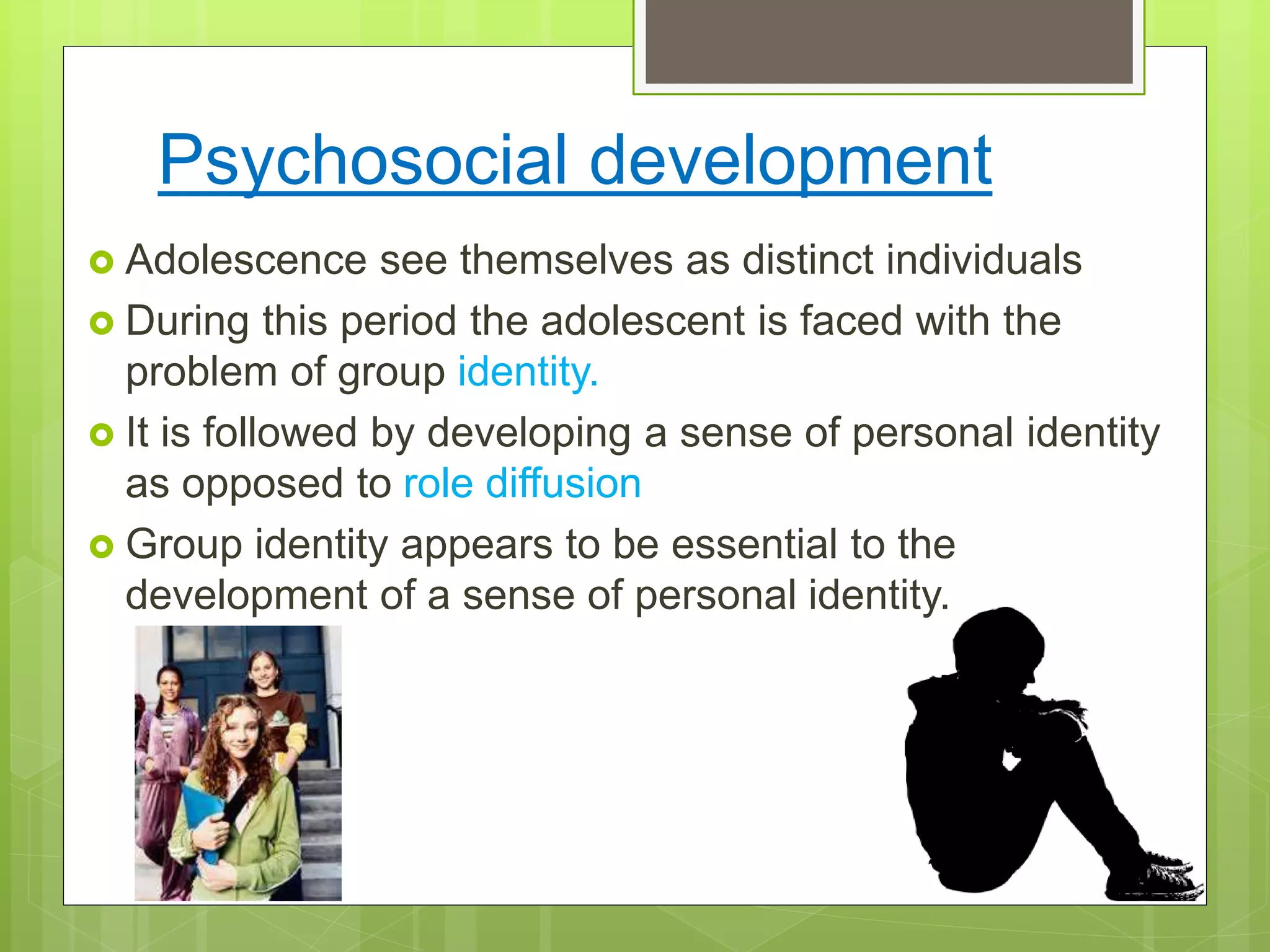 Growth and development of adolescence | PDF