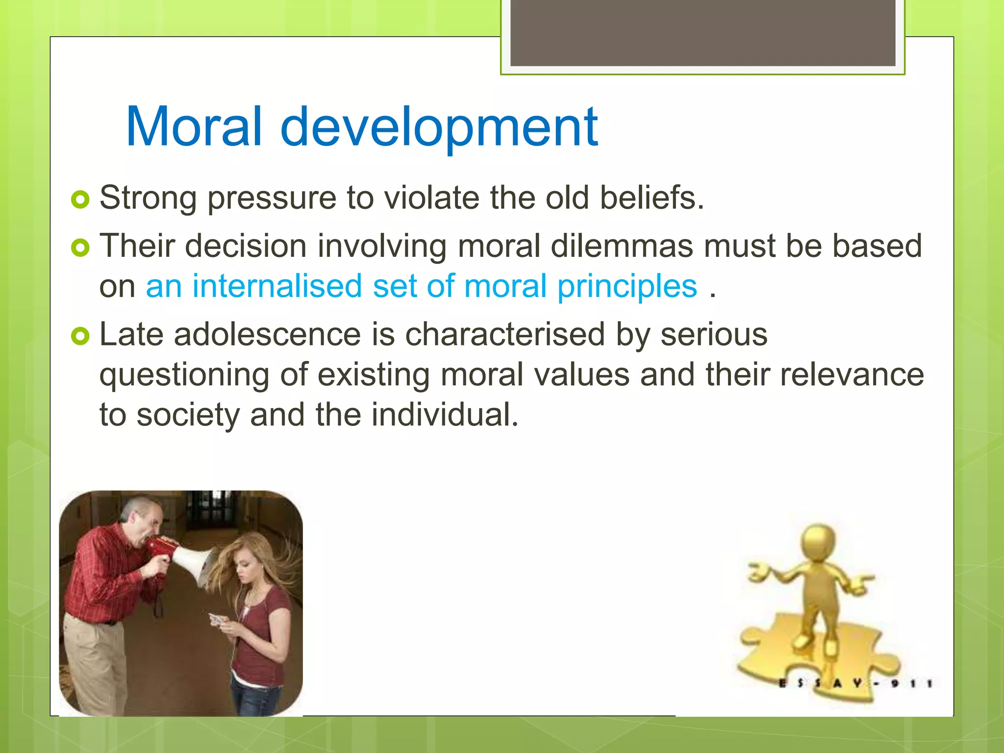 Growth and development of adolescence | PDF