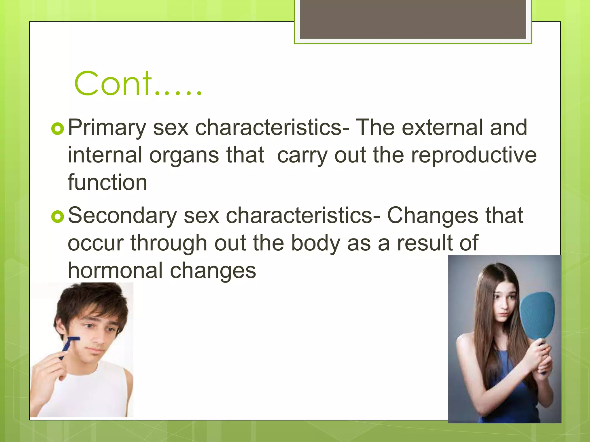 Growth and development of adolescence | PPTX