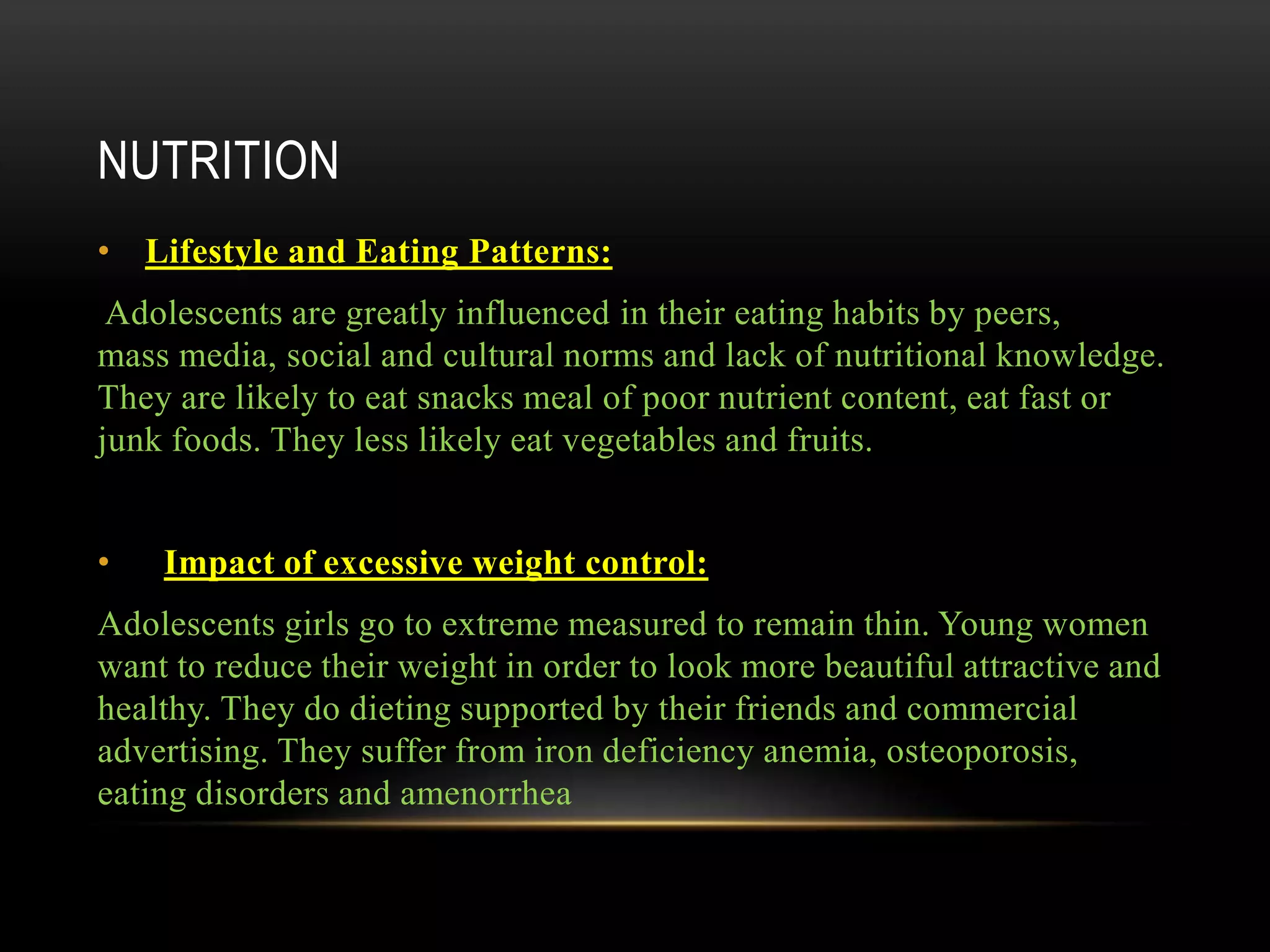 Growth and development of adolescent (NURSING) | PPTX