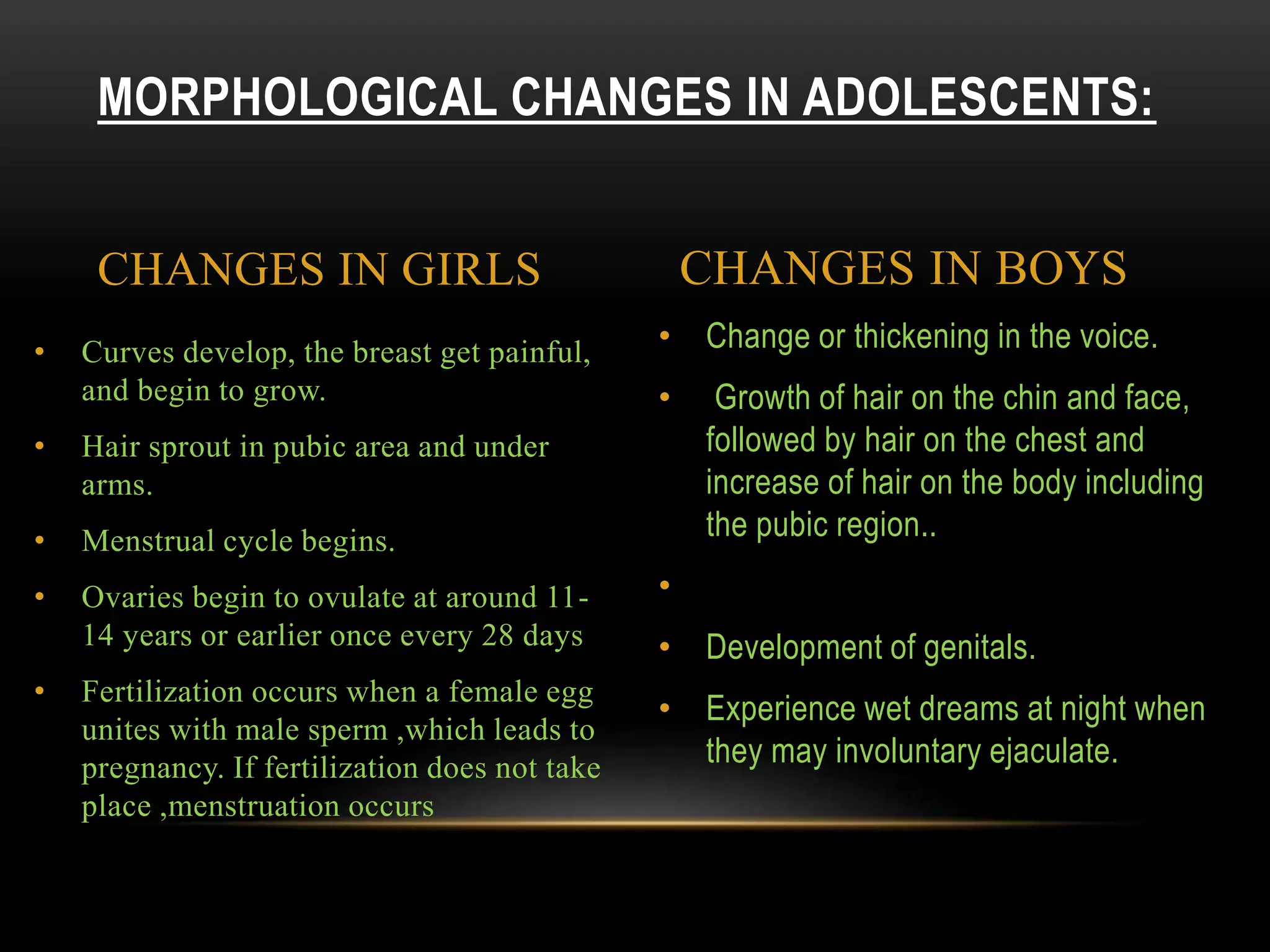 Growth and development of adolescent (NURSING) | PPTX