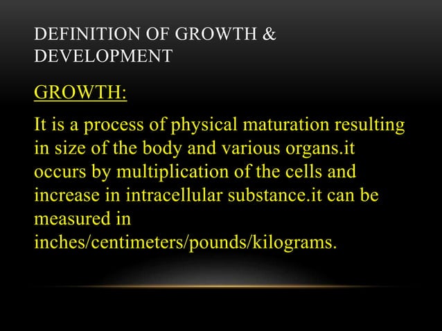 Growth and development of adolescent (NURSING) | PPTX