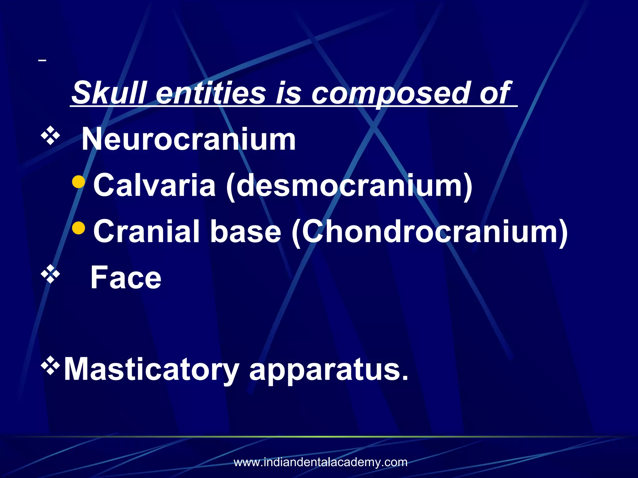 Growth and development of cranium | PPT
