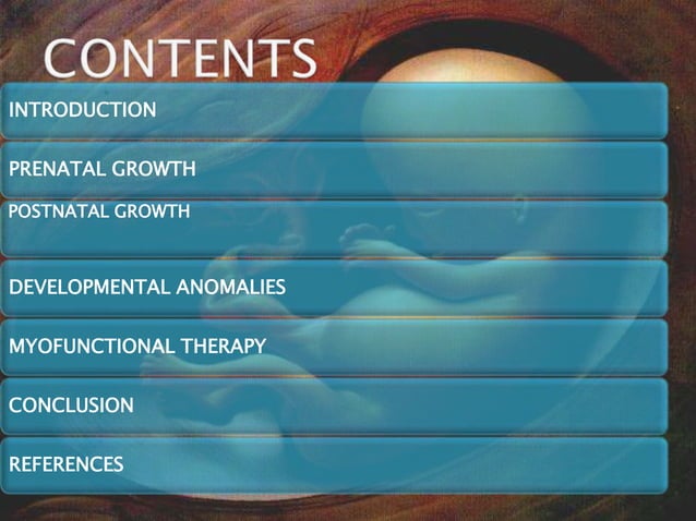 Growth and development of face | PPTX