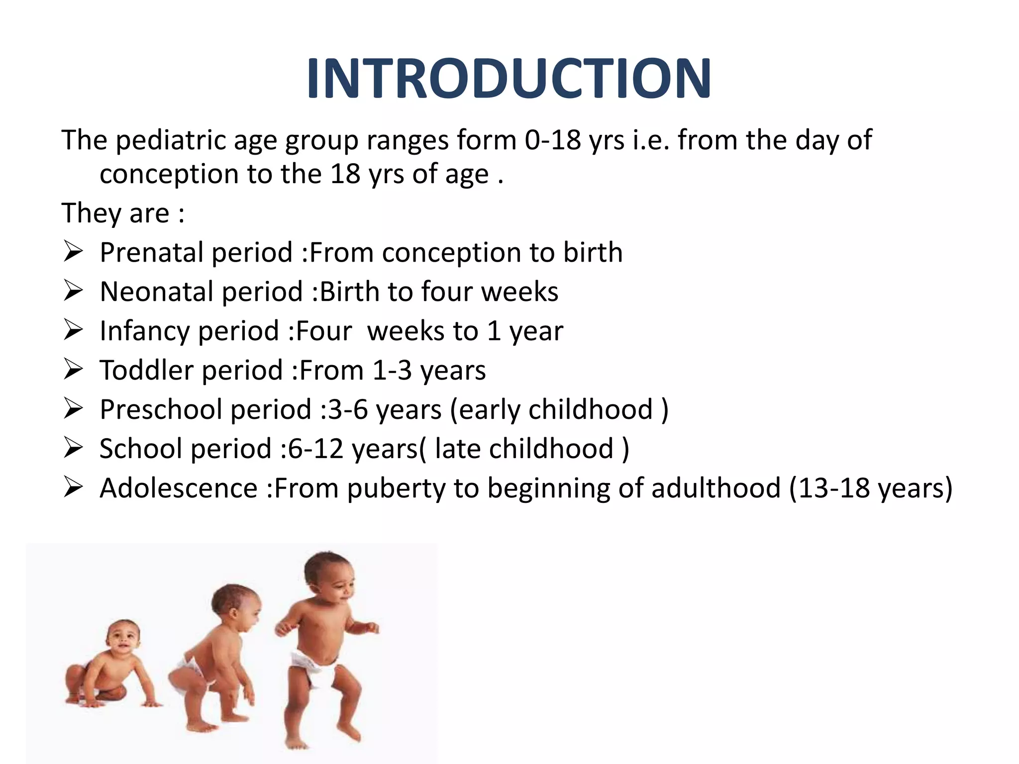Growth and development of infant ppt | PPTX