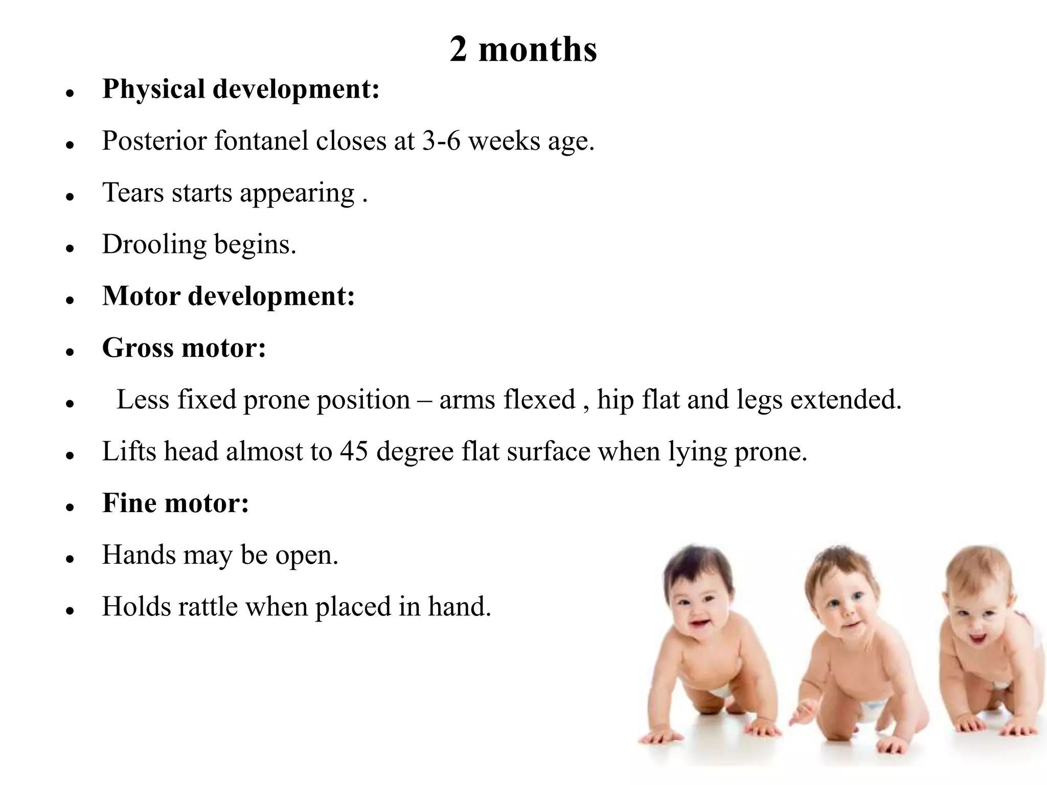 Growth and development of infant ppt | PPTX